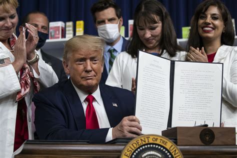 President Trump Claims He Signed An Executive Order On Drug Prices But