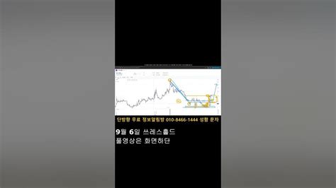 쓰레스홀드 코인 결국 계속 말씀드렸던 움직임이 그렇다면 앞으로는 이렇게 흘러갈겁니다 Youtube