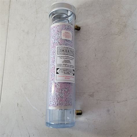 Drierite Caso4 26800 Laboratory Gas Drying Unit Acrylic Canister Lab Liquidators Store