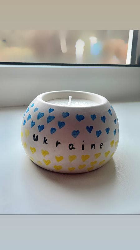 Свеча «ukraine” — цена 90 грн в каталоге Свечи Купить товары для дома и быта по доступной цене