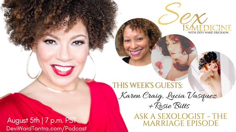 Ask A Sexologist The Marriage Episode ~ Navigating Conflicts And