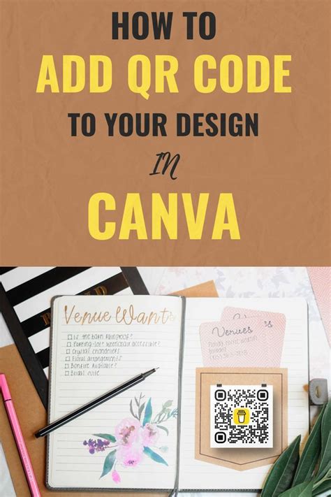 How To Add QR Code To Your Design In Canva