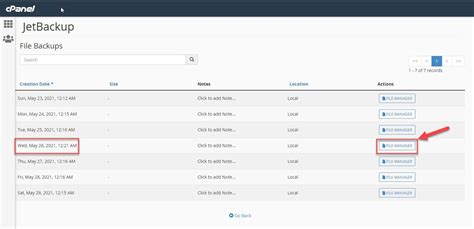 Hướng dẫn restore dữ liệu website với JetBackup Hướng dẫn TENTEN