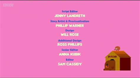 Hey Duggee The Acapella Badge Credits Youtube