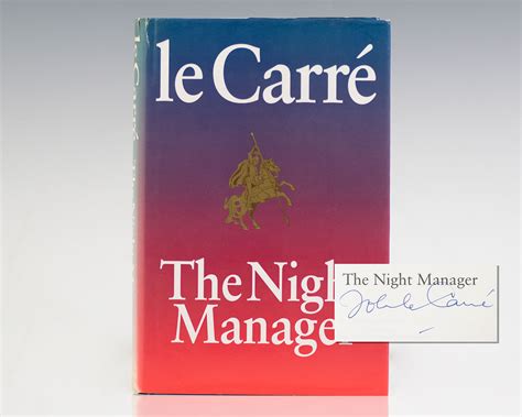 The Night Manager John Le Carre First Edition Signed