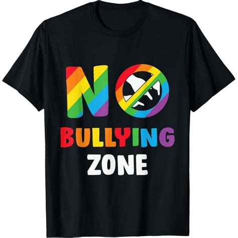 No Bullying Zone Bully Awareness Anti Violence T Shirt