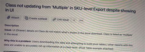 Solved Class Not Updating From Multiple In SKU Level Chegg Com