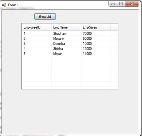 Bind Arraylist To Listview Control In C