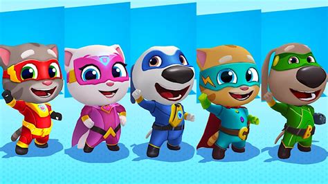 Kısa İşaretle Suç Talking Tom Hero Dash Saving Angela Memnun Arz Londra
