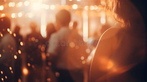 People At Music Concert Neural Network Ai Generated Stock Image