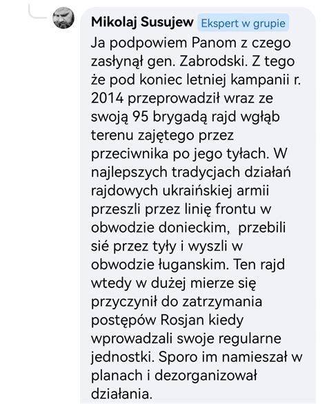 Artur Micek on Twitter Gen Mychajł Zabrodski były dowódca wojsk