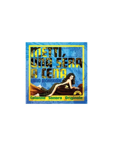 Compra O S T Metti Una Sera A Cena Ennio Morricone Metti Una