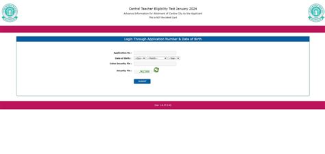 CTET January 2024 Check Exam City Sarakri Door