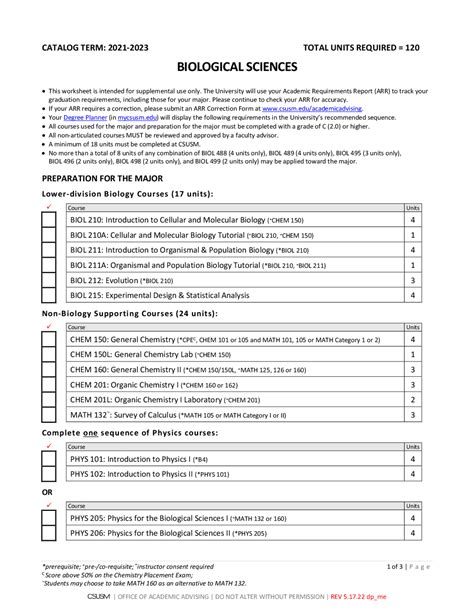 Biology Major Slides Biology Docsity