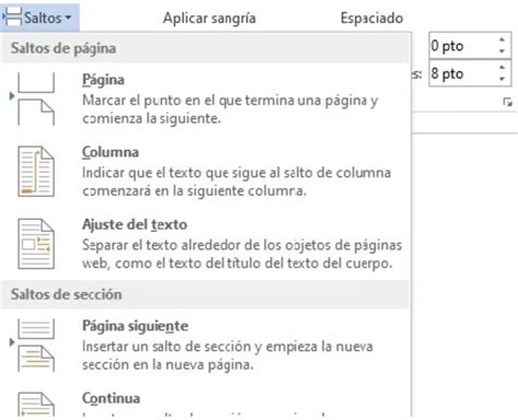 ¿cómo Eliminar Salto De Sección En Word