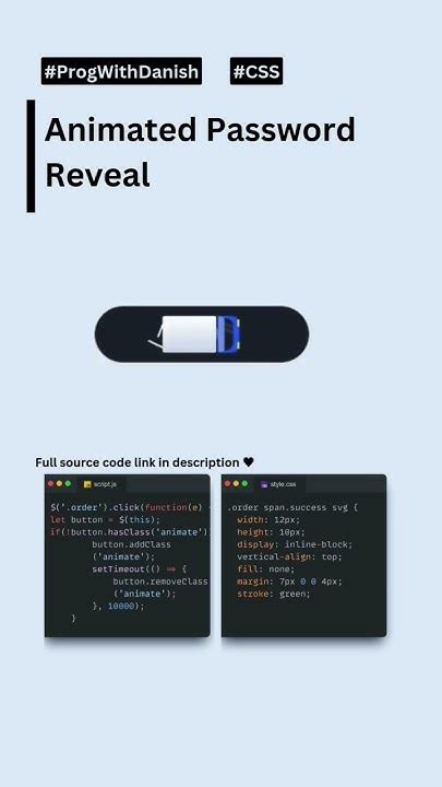 Animated Order Button Coding Learnhtml5andcss3 Youtube