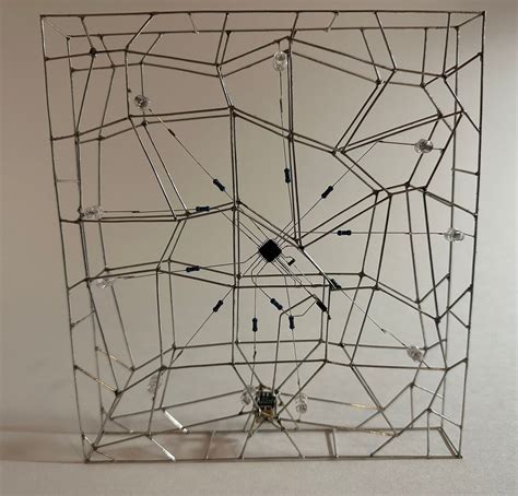 Skeleton Soldering Electrical Circuit In The Air Etsy