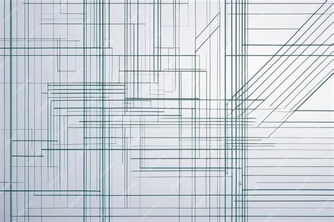 Premium Photo Blueprint Lines Background With Copy Space