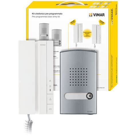 Elvox Voxie 2 Wire Due Fili Intercom Kit Cctvmasters Com Au