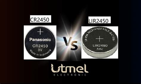 CR2450 VS LIR2450[FAQ+Video]: Are they interchangeable?