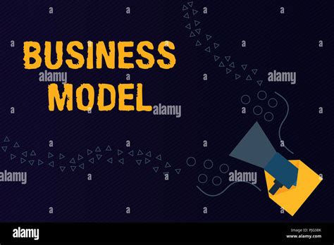 Text Sign Showing Business Model Conceptual Photo Identifying Revenue