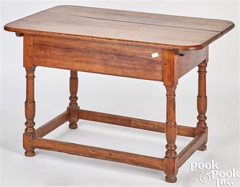 Pennsylvania Walnut Tavern Table Mid 18th C Sold At Auction On 17th