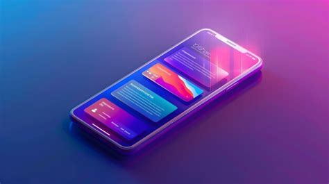 Premium Photo Bright Color Accents In A Modern User Interface Experience
