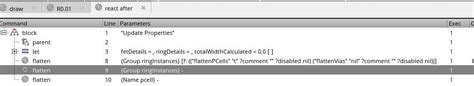 how to flatten any instance in pcd tool to edit chop the layers