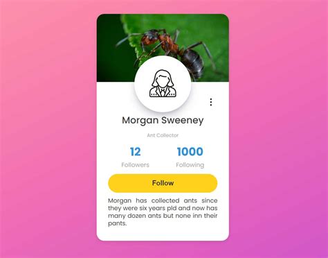 Profile Cards In Html And Css