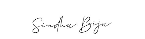 82 Sindhu Biju Name Signature Style Ideas Unique Digital Signature