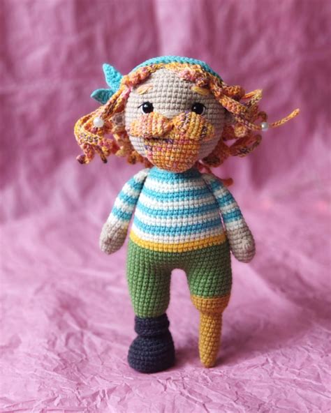 Jack The Pirate Crochet Pattern Printable Pdf Amigurumi Today Shop