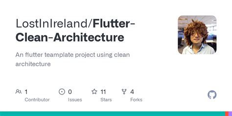 Github Lostinireland Flutter Clean Architecture An Flutter Teamplate Project Using Clean