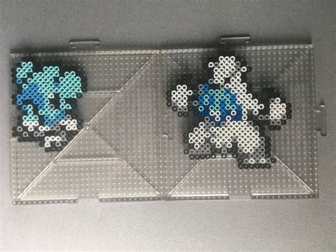 613 614 Cubchoo And Beartic Perlers By Tehmorrison Perler Bead