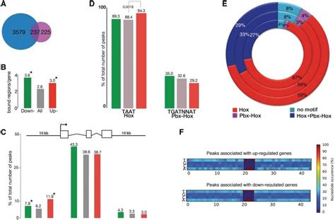 intersection between chip seq data and gene expression analysis a