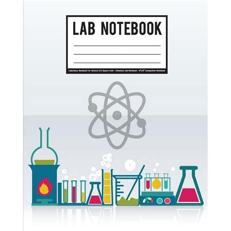 Lab Notebook Laboratory Notebook For Science 14 Square Inch