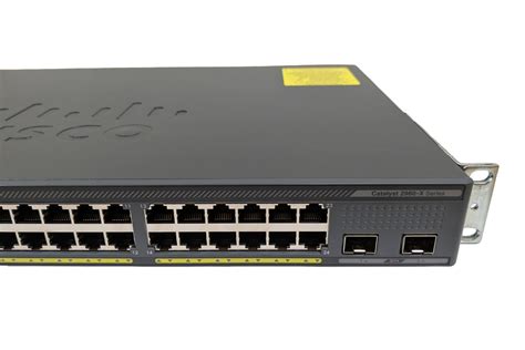 Cisco Ws C2960x 24td L 24 Port Gigabit Managed Switch W 2x 10gb Sfp