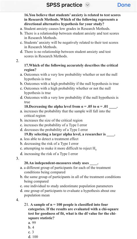 Solved SPSS PracticeDone You Believe That Babes Chegg Com