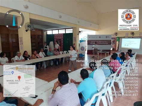 Participa Protección Civil En “jornada De Capacitación A Brigadas