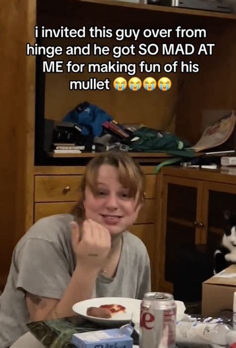 She Made Fun Of Her Hinge Dates Mullet So He Got Furious And Put A