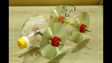 How To Make Diy Auto Rubber Band Car Cool Plastic Bottle Idea Youtube