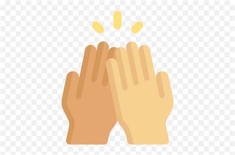 High Five Free Hands And Gestures Icons Png High Five Icon Free