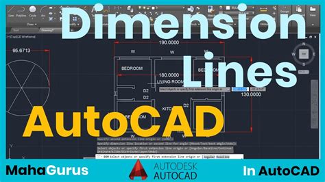 How To Create Linear Dimensions AutoCAD Dimension Lines Autocad Tutorial YouTube