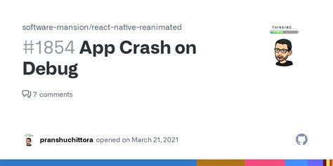 App Crash On Debug · Issue 1854 · Software Mansionreact Native