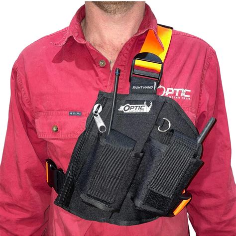 Uhf Tracker Holder With Pocket And Zip • B2b Optic Hunting Gear