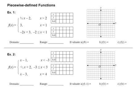 Piecewise defined function - AsbirAlisdair