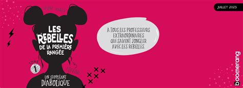 Rebelles Boomerang Éditeur Jeunesse