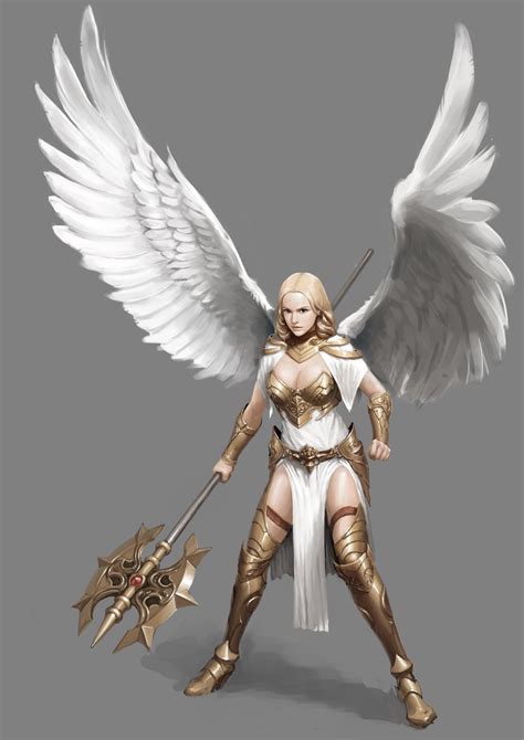 Angel Knight Jong Kyo Jeong On Artstation At Artstation