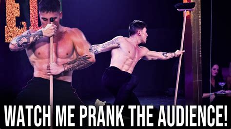 My Entire Uncut Stage Cleaner Solo Male Striptease Cabaret Performance