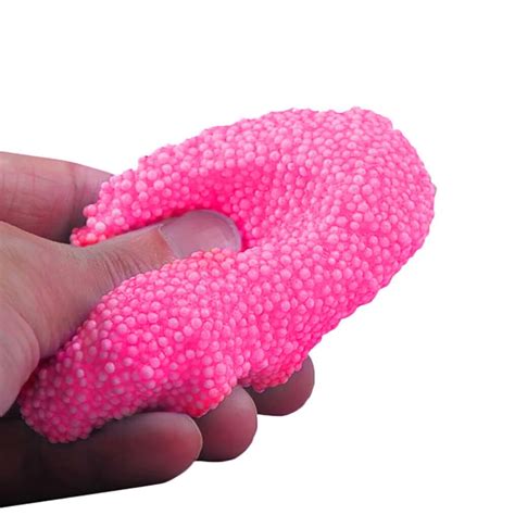 Squishy Toy Snow Mud Hairy Floam Slime Scented Stress Relief No Borax