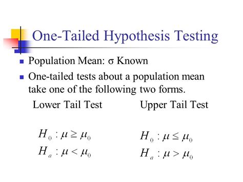 Statistics Hypothesis Tests Ppt Download